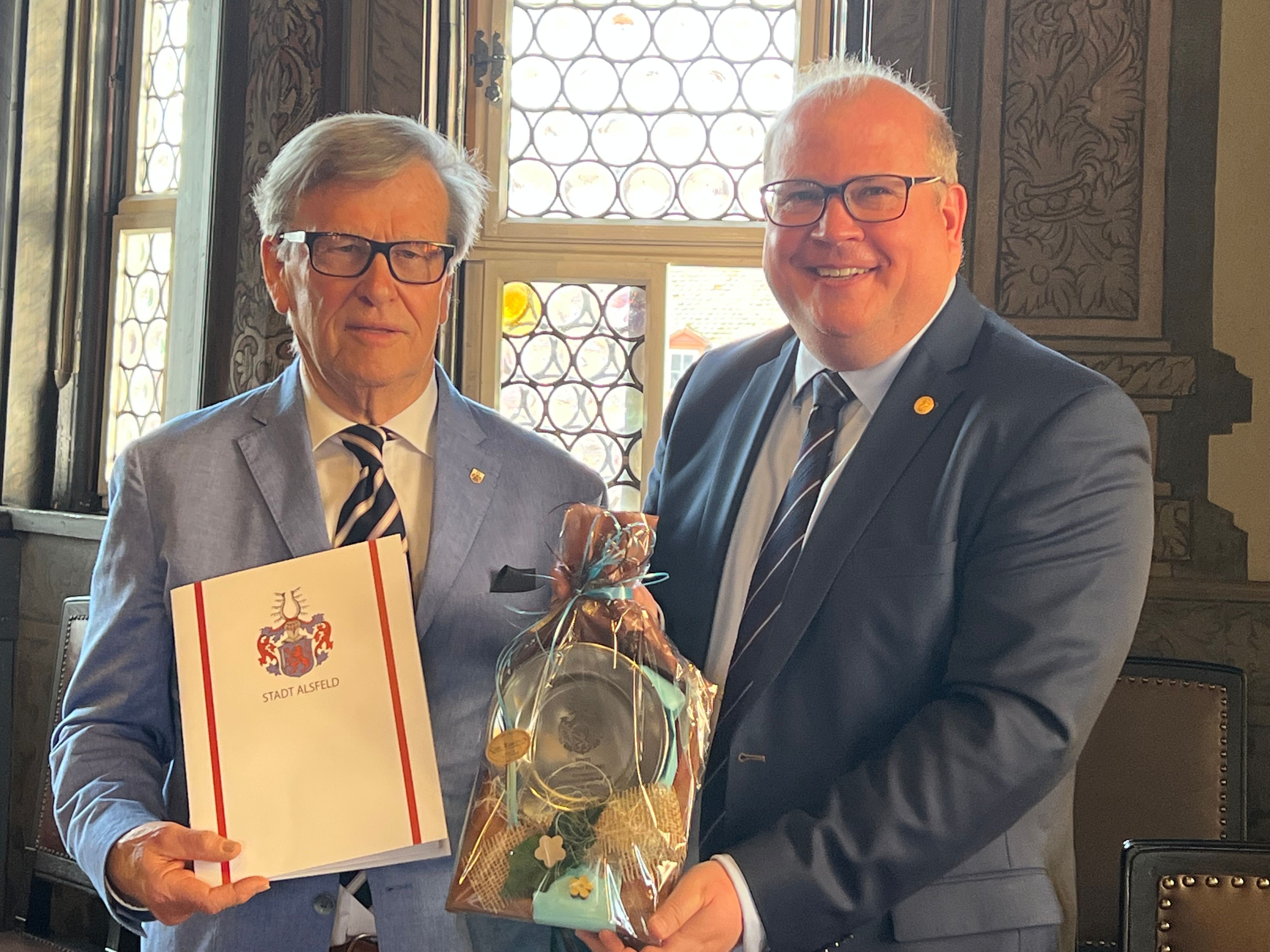 Auszeichnung für Günther Krämer - Stadt Alsfeld