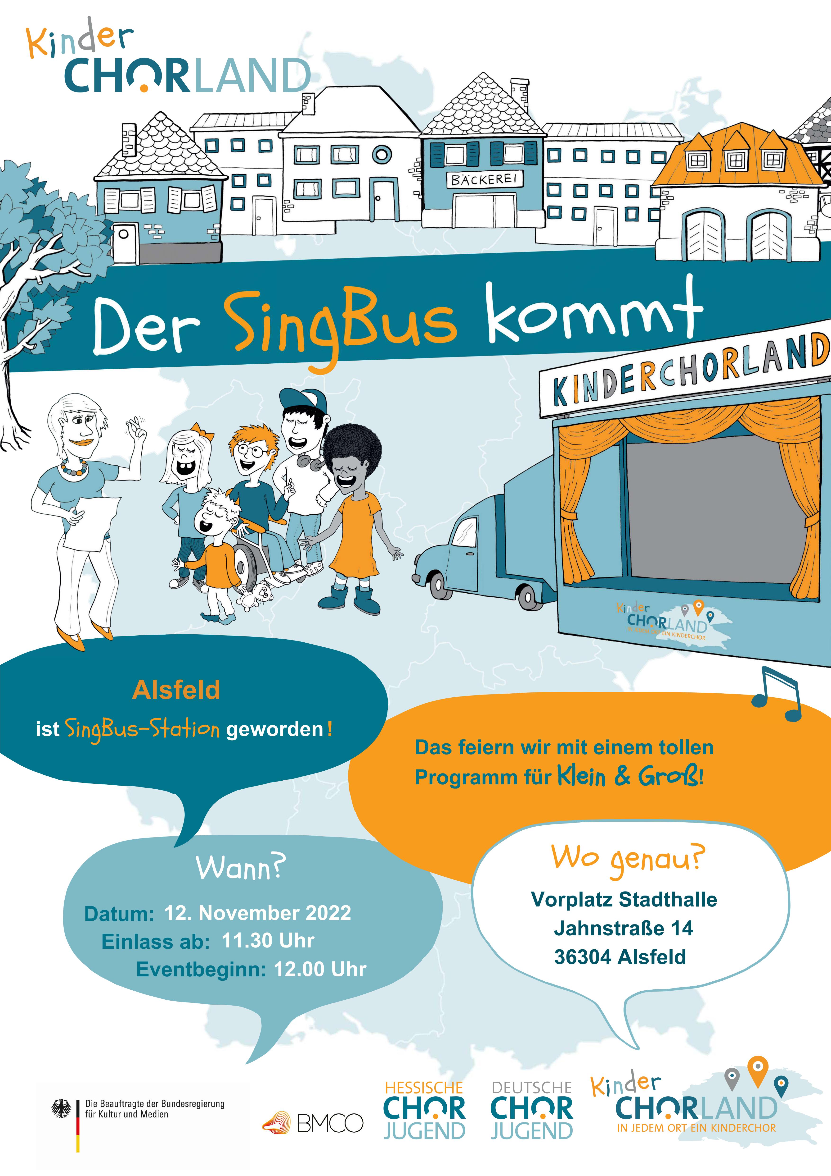 Der SingBus der Deutschen Chorjugend macht Station in Alsfeld - Stadt ...
